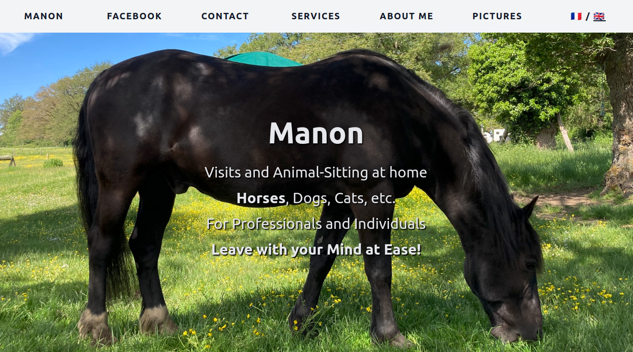 Manon - Visits and Animal-Sitting at Home for Horses, Dogs, Cats in ...